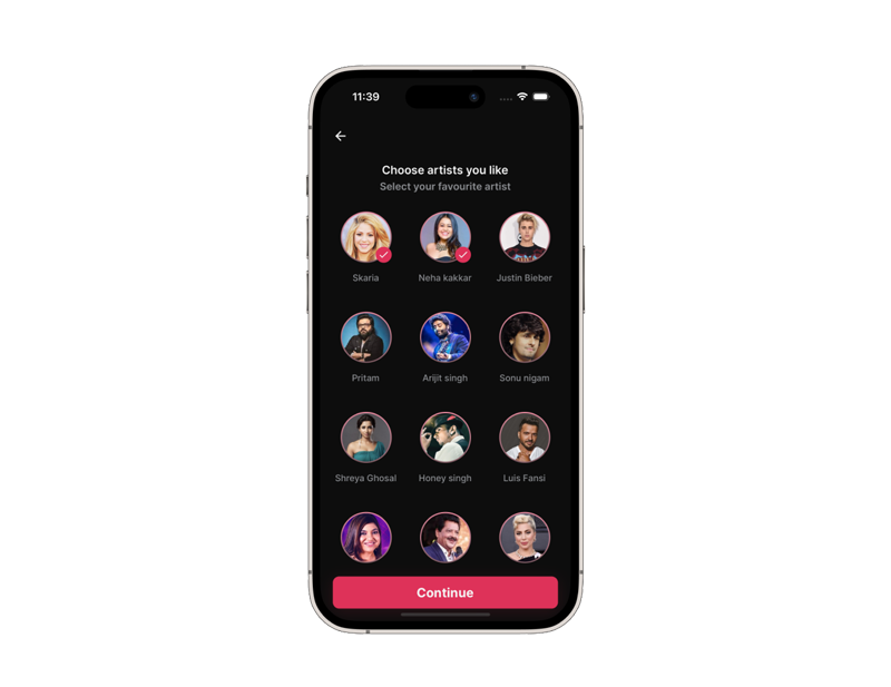 Songs App | Development Services | Codepul